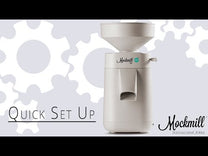 MOCKMILL 100 Stone Grain Mill – A&B Grainmills & Organics